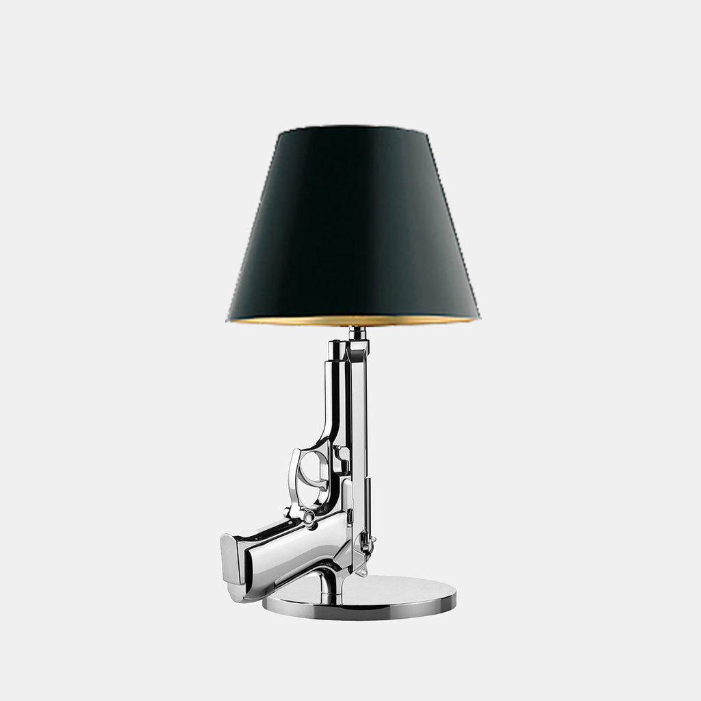 HAND GUN TABLE LAMP - BLACK - SOLD OUT – The Gun Lamp Store by Divani ...
